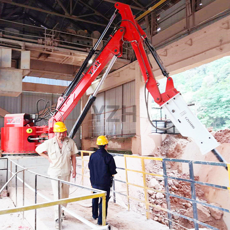 Stationary Hydraulic Rockbreaker Boom System - Buy hydraulic ...
