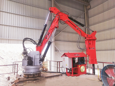 BHB350 Static Boom System | Complete Rock Breaking Solution | YZH