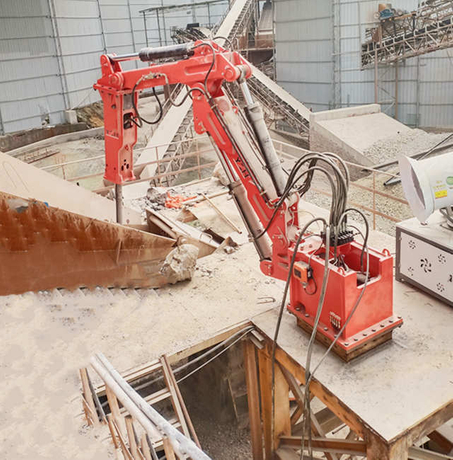 YZH Fixed Rock Breaker Boom for Seamless Operation in Mining Site - Buy ...